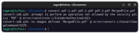 How To Merge PDF Files In Linux
