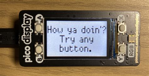 Nnezous Blog Blog Archive Raspi Pico Display