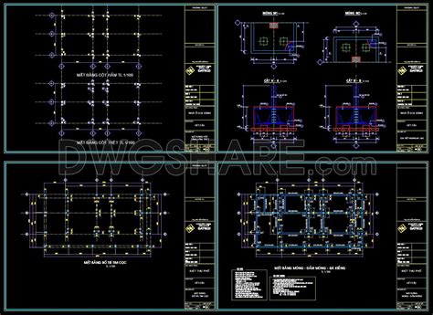 363 Free Download Of Structural Cad Drawings For 75m X 135m