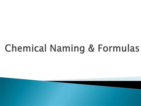 PPT Chemical Naming Formulas PowerPoint Presentation Free Download ID 5980587