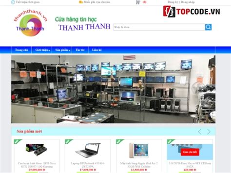 Full code Đồ án Web bán điện tử PHP Code PHP web bán laptop Source code web bán máy tính PHP