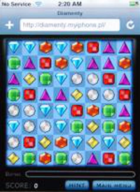 Diamenty Game Bejeweled Clone For Iphone Macrumors
