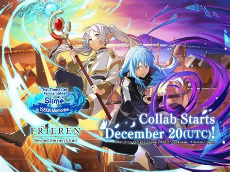 SLIME: ISEKAI Memories lanza su colaboración con Frieren - Gacha Go!