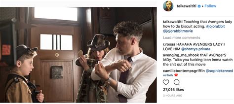 Taika Waititi Refers To Scarlett Johansson As That Avengers Lady On The Set Of Their New Movie