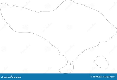 Indonesia Outline Map Vector Illustration 125595251