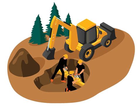 Excavation Techniques Vector Art Icons And Graphics For Free Download