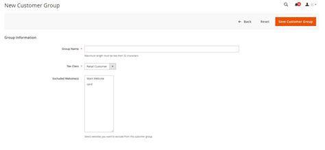How Can I Add Customer Group