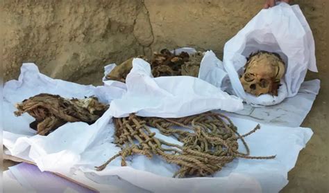 Hallan Momia De Adolescente En Buen Estado De Unos 800 Años En Lima