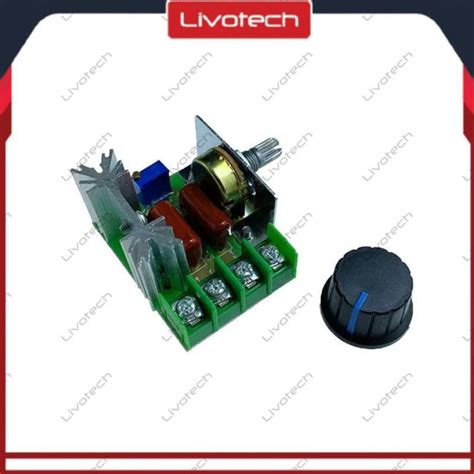 Jual Dimmer Scr 2000w 220v Pwm Voltagee Regulator Motor Speed