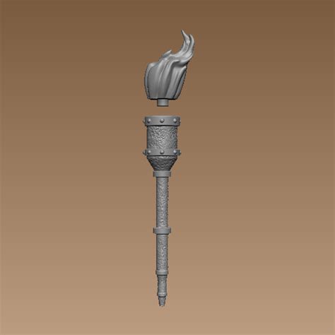 Torch 3d Custom Parts