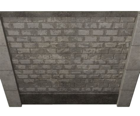 Artstation Concrete Wall 3d Model Game Assets