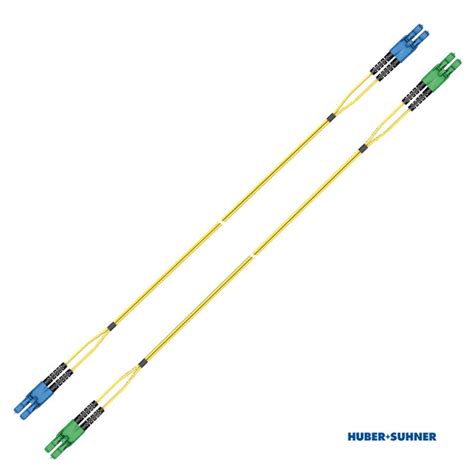 H S Single Mode LC Push Pull Duplex Fibre Patch Cable UPC APC EDP Europe