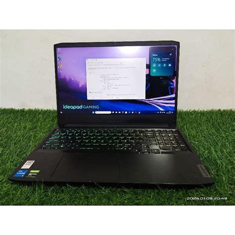 Jual Laptop Lenovo Ideapad Gaming Intel I5 Gen 11 Gtx 1650 Shopee Indonesia