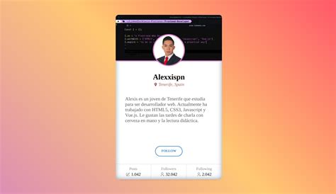 GitHub Alexxispn Manzdev Retos Basic Card You Are Asked To Develop A User Card With The