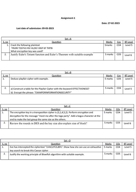 Isc Assignment 1 Isc Assignment Question Assignment Date 27 02