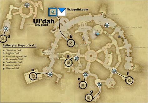 Ffxiv Maps Of City And Guilds Ffxiv Guild Ffxiv Maps Of City And Guilds Ffxiv Guild