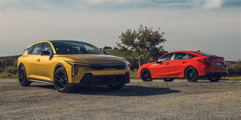 Hatchback Face Off 2026 Kia K4 Gt Line Turbo Vs Honda Civic Hybrid