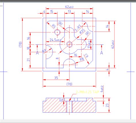 오토캐드 머시닝센터 Mct Cam 2d 모델링 및 Nc 수기 프로그래밍 컴퓨터응용밀링기능사 컴퓨터응용가공산업기사 기계가공기능장 자격증 기술 실무교육 O011501