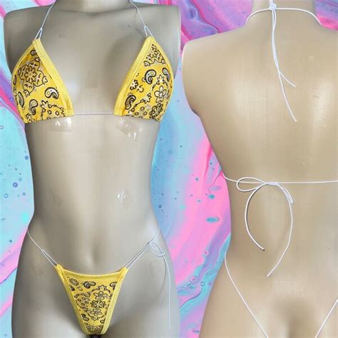 Bikini Micro Open Etsy