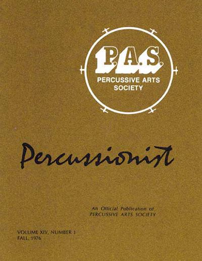 Considerations In Grading Percussion Literature Percussive Arts Society