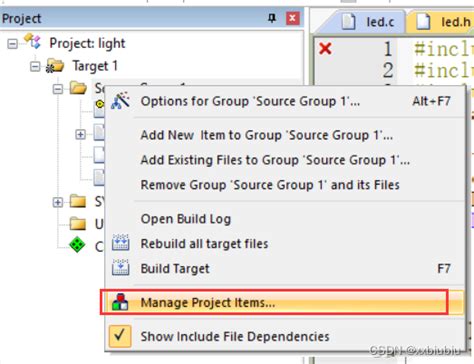 使用stm32点亮led stm32点灯 xxbiubiu的博客 csdn博客