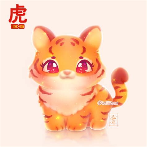 Anime Chibi Tiger