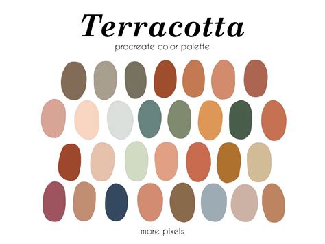 Earth Colour Palette Terracotta Color Palette Hex Color Palette Desert Color Palette Cottage