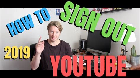 How To Sign Out From Youtube Account On Android Mobile Phone 2019 YouTube