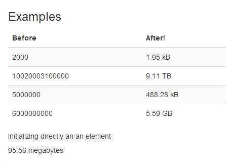 Simple JQuery Plugin For Live File Size Converter File Size Free JQuery Plugins