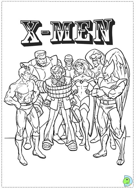 Coloring Pages X Men