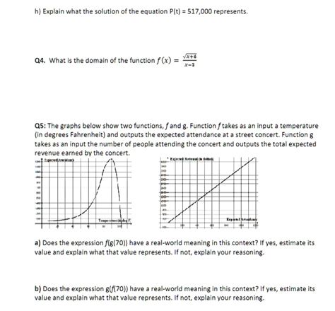 solved h explain what the solution of the equation p t 517 000