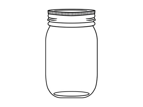 Mason Jar Svg Mason Jar Cut File Mason Jar Cricut Cut File Mason