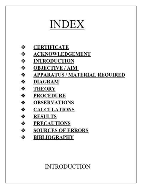 Physics Investigatory Project Pdf Refractive Index Mirror