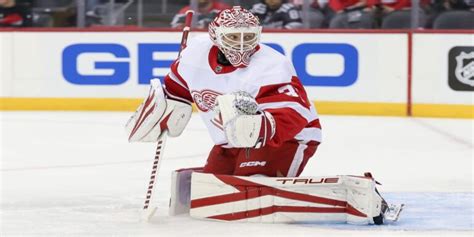 Husso Playing Brilliantly For The Red Wings Inside The Rink