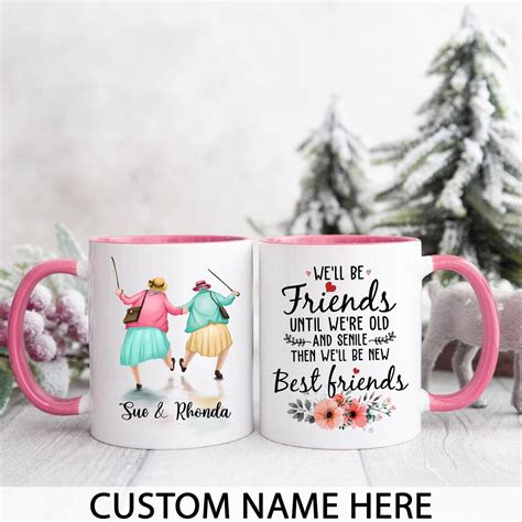 Best Friend Mug Personalized Best Friend Coffee Mug Bestie Coffee Mug T For Best Friend