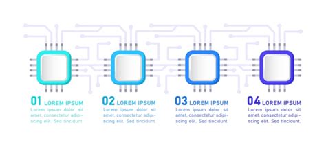 Computer Science Infographic Chart Design Template Blank Simple Research Vector Blank Simple