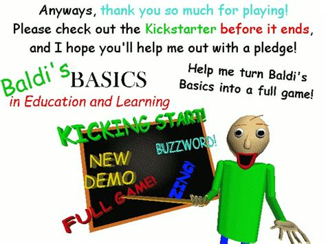 i made a fixed versions of some end cards from baldi s basics field trip demo camping fandom