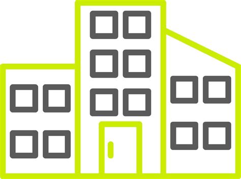 Building Line Two Color Icon 43456202 Vector Art At Vecteezy