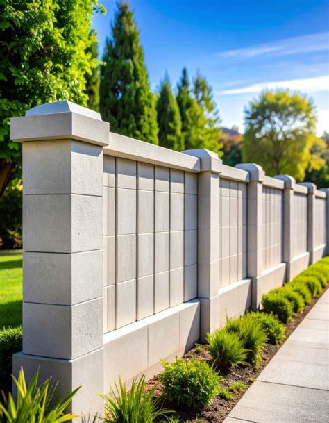 The Ultimate Guide To Types Of Concrete Block Fences Styles Costs
