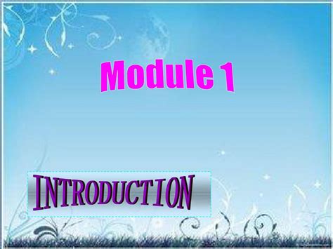 2015-2016学年高二英语课件：Module1+Introduction(外研版必修5)_word文档在线阅读与下载_无忧文档