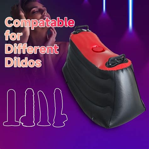 Inflatable Sex Sofa Sex Chair With Suction Cup Realistic Dildo Bdsm Or