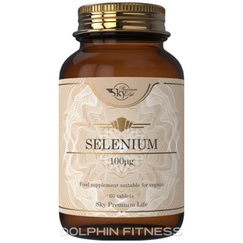 Sky Premium Life Selenium 100 Mcg 60 Tablets