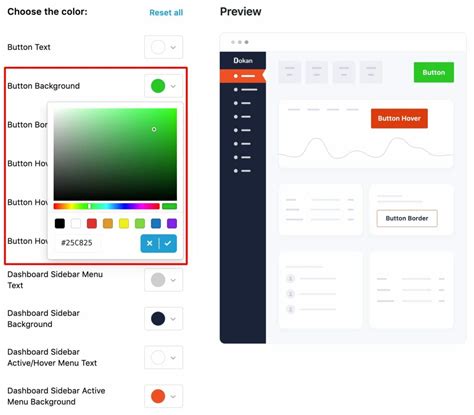 how to redesign vendor dashboard of dokan