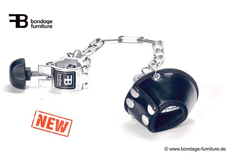 Hodenfessel Mit Kette Ball Cuff Bondage Furniture Bdsm Möbel