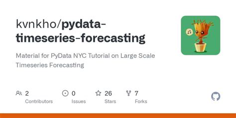kevin kho on linkedin github kvnkho pydata timeseries forecasting