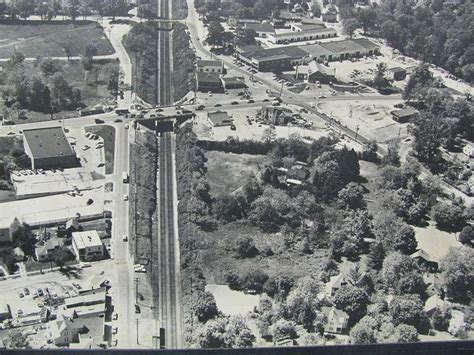 Circa 1950 Rr At Conn Ave Kensington Md Old Washington Aerial