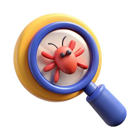 Psd Bug Detection 3d Illustration Representing Software Debugging And