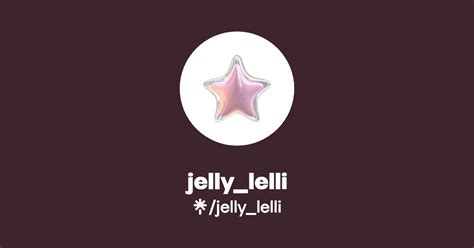 Jelly Lelli Instagram Tiktok Linktree