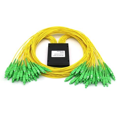 Fiber Optic Splitter Single Mode Sc Apc 1x64 Plc Vicedeal