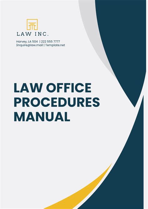 Free Procedure Manual Templates To Edit Online And Print